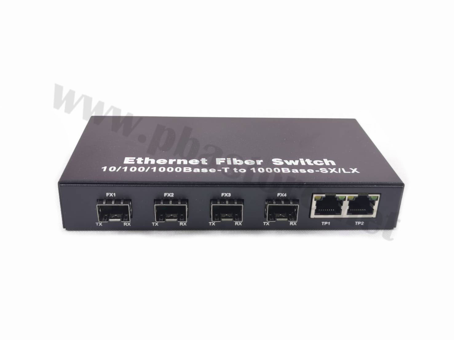 SFP Switch 4Port Fiber + LAN 2Port Gigabit 10/100/1000Mbps